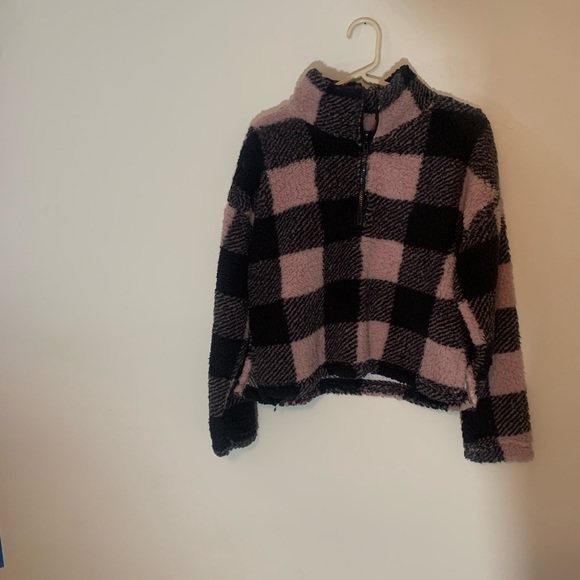 Jackets & Coats | Fuzzy Quarter Zip Fleece | Poshmark